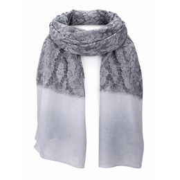 Loreza Scarf 'Damen Schal' female Grey size 2.5 cm x 2.5 cm
