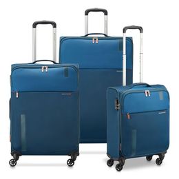 Roncato Suitcase Set male Blue size One Size