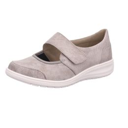 SOLIDUS Ballet Flats with Strap female Grey size 42 1/2