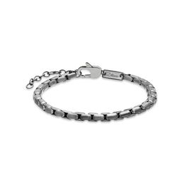 s.Oliver Bracelet 'The Basics' male Grey size One Size