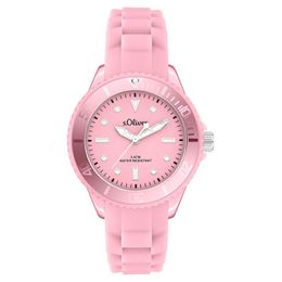 s.Oliver Analog Watch female Pink size One Size