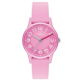 s.Oliver Analog Watch female Pink size One Size