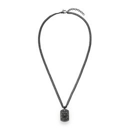 s.Oliver Necklace male Grey size One Size