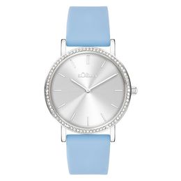 s.Oliver Analog Watch female Blue size One Size