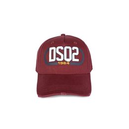 Dsquared2 Cap 'Baseball Cap - BCM0211' Herren Gr&ouml;&szlig;e 54/64 bordeaux