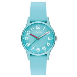 s.Oliver Analog Watch female Blue size One Size