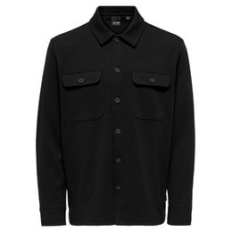 Only & Sons Only & Sons Button Up Shirt 'Newkodyl' male Black size M