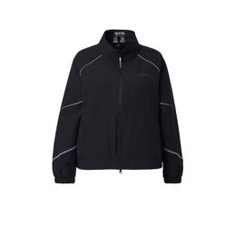 Ulla Popken Performance Jacket female Black size 46-48