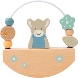 Sterntaler Baby Motorikschleife "Emmi Motorikwippe", bunt, Holz, H:25cm L:19cm, Motorikspielzeug, FSC - sch&uuml;tzt Wald