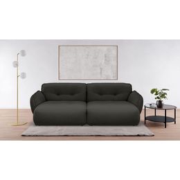 Big-Sofa BETYPE, B:285cm H:87cm T:184cm, grau, 100% Polyester, Sofas, "Be Fluffy moderner Love Seat, XXL Sofa, Lese-Sessel, Mega Sofa", Softes
