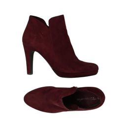 Tamaris Stiefelette Damen Gr&ouml;&szlig;e 40 Second Hand bordeaux