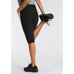 CMP Damen Trekkinghose, schwarz, Gr. 40, Obermaterial: 89% Polyester, 11% Elasthan, Hosen, Elastisch & Atmungsaktiv