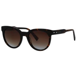 Marc O'Polo MARC O'POLO Damen Sonnenbrille "506202"dunkelhavanna, gemustert, leicht durchscheinend, Sonnenbrillen, Form Schmetterling, Verlaufst&ouml;nung, adc uv 400