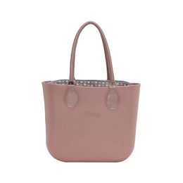O bag Handbag female Pink size One Size