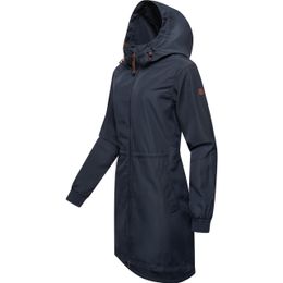 Ragwear Damen Outdoorjacke "Bronja", blau, Gr. S, Au&szlig;enmaterial: 100% Polyester; Innenfutter: 100% Polyester, Jacken, stylischer unifarbener