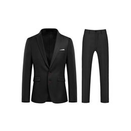 YOUTHUP Suit male Black size 48