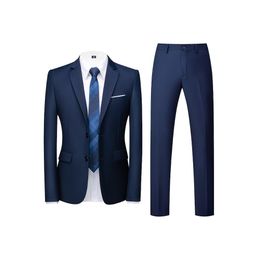 YOUTHUP Suit male Blue size 44