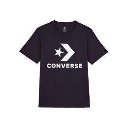 Converse Shirt 'Goto Star Chevron' female Black size XXS