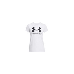 Under Armour Shirt 'Sportstyle Logo' female White size M