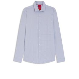 Hugo Button Up Shirt 'Kenno' male Blue size 44