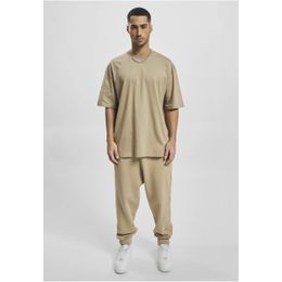 DEF Herren Stoffhose "DEF Herren DEF Sweatpants"taupe, Gr. XXL, unifarben, 80% Baumwolle, 20% Polyester, Hosen