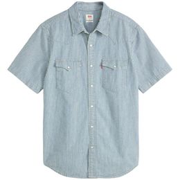 Levi's Levi's Button Up Shirt male Blue size L
