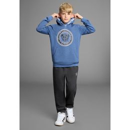 Bruno Banani Lm Sweatshirt Jungen Gr&ouml;&szlig;e 128/134 blau / schwarz / wei&szlig;