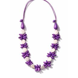 Collezione Alessandro Necklace 'Edith' female Purple size Onesize