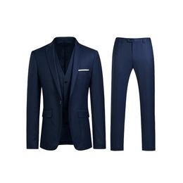 YOUTHUP Suit male Blue size 48