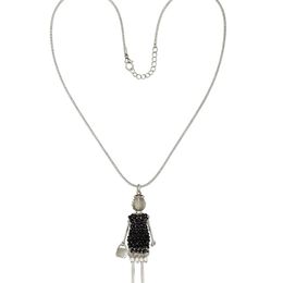 Collezione Alessandro Necklace 'Madame Noir' female Silver size Onesize