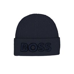 BOSS Beanie 'Afox' male Blue size 1