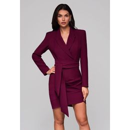 Ombre Kleid Damen Gr&ouml;&szlig;e 34 bordeaux