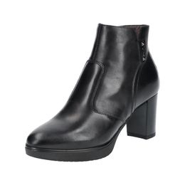 Nero Giardini Damen High-Heel-Stiefelette "Nero Giardini Stiefelette Leder", Gr. 40schwarz, Leder, Schuhe