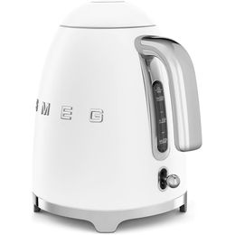 Smeg Wasserkocher "KLF03WHMEU", B:22,3cm H:28cm T:17,1cm, wei&szlig;, Wasserkocher