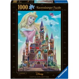 Ravensburger Kinder Puzzle "Castle Collection - Disney Princess, Aurora", bunt, Pappe, B:50cm H:70cm, Puzzles, Made in Germany