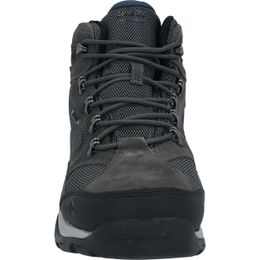 Hi-Tec Damen Wanderschuh "Hi-Tec Stiefel Storm Wp", Gr. 46holzkohle, grau, majolika, blau, Leder und Textilien, Schuhe