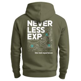 Neverless Sweatshirt 'Expedition' male Green size 4XL