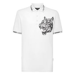 Plein Sport Shirt 'Tiger' male White size 5XL