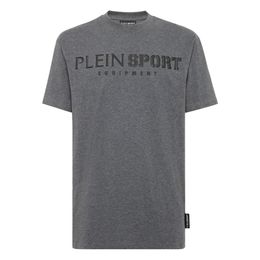 Plein Sport Shirt 'Statement' male Grey size XXL