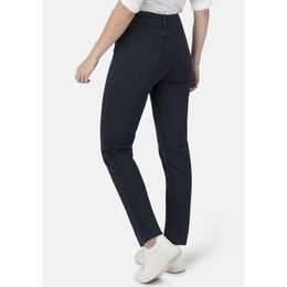 STOOKER WOMEN Damen 5-Pocket-Jeans "Nizza Denim Basic Tapered Fit", blau, Gr. 38, Denim/Jeans, 82% Baumwolle, 17% Polyester, 1% Elasthan, Jeans,