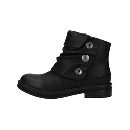 Blowfish Damen Stiefelette "Blowfish Stiefelette Lederimitat", Gr. 37schwarz, Lederimitat, Schuhe