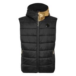 Plein Sport Vest 'Scratch ' male Black size XXXL