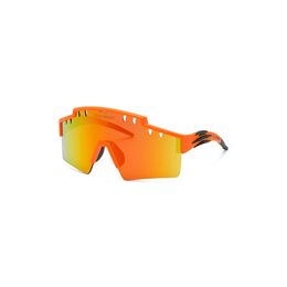 Plein Sport Sonnenbrille 'Tiger' Herren Gr&ouml;&szlig;e One Size gelb / orange / schwarz