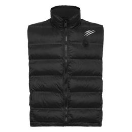 Plein Sport Vest 'Scratch' male Black size XXL