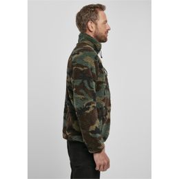Brandit Herren Allwetterjacke "Brandit Herren Teddyfleece Jacket"woodland, Gr. M, mehrfarbig, 100% Polyester, Jacken