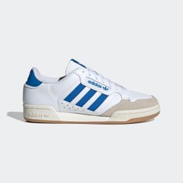 Damen Sneaker "CONTINENTAL 80 STRIPES", adidas originals, Gr. 42,5cloud wei&szlig;, blaubird, chalk wei&szlig;, Baumwolle, Schuhe
