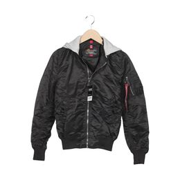 Alpha Industries Jacke Damen Gr&ouml;&szlig;e S Second Hand schwarz