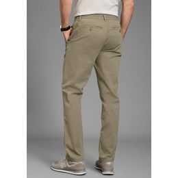 MAN'S WORLD MAN'S WORLD Herren Dehnbund-Hose "Dehnbund Chino", gr&uuml;n, Gr. 32, unifarben, Web, Obermaterial: 98% Baumwolle, 2% Elasthan, Hosen, gerade geschnitten,