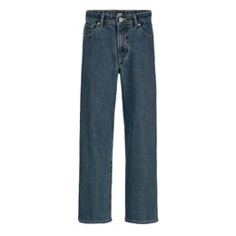 Jack & Jones Kinder Relax-fit-Jeans "JJIALEX JJORIGINAL AT 058 JNR"blau denim, Gr. 164, JACK & JONES JUNIOR, clean, Denim/Jeans, Obermaterial: 100% Baumwolle,