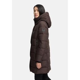 Marikoo Damen Winterjacke "Karumikoo XVI"choco, Gr. XXXL, Obermaterial: 100% Polyester; Futter: 100% Polyester; Wattierung: 100% Polyester;